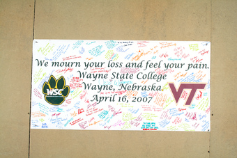 Banner from Wayne State College